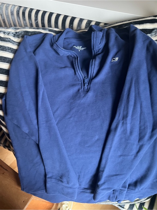Vineyard Vines | Shirts & Tops | Vineyard Vines Boys L Deep Blue 4 Zip ...